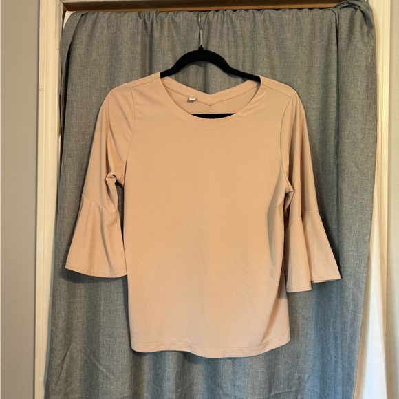 Uniqlo | Tops | Uniqlo Pastel Pink Blouse | Poshmark